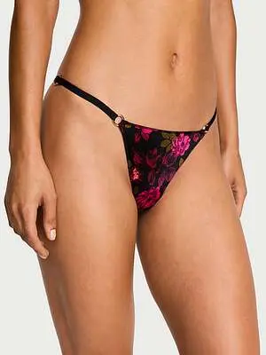 Victoria's Secret Very Sexy Smooth Adjustable V-string Panty Floral