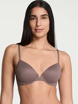 Victoria's Secret Love Cloud Smooth Lightly Lined Full-coverage Bra Grey