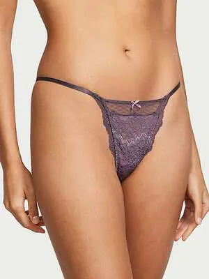 Victoria's Secret Dream Angels Lace Bikini Panty Print