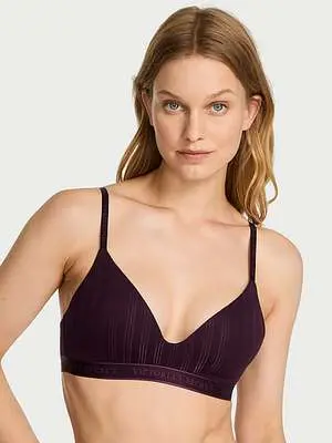 Victoria's Secret The T-shirt Ultra-fine Modal Lightly Lined Wireless Bra - Purple