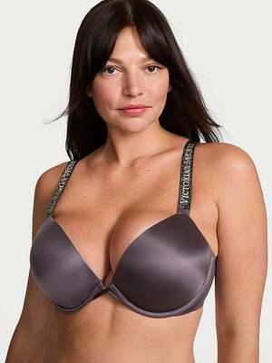 Victoria's Secret Very Sexy Smooth Push-up Bra - Grey