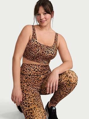 Victoria's Secret Vsx Featherweight Max Sports Bra - Print