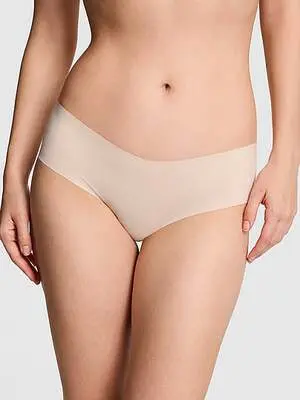 Pink No-show Hiphugger Panty Beige