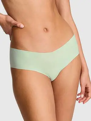 Pink No-show Hiphugger Panty - Green