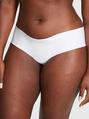 Pink No-show Hiphugger Panty White,ivory