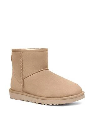 Pink Ugg® Classic Mini Ii Boots - Beige