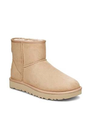 Pink Ugg® Classic Mini Ii Boots - Beige