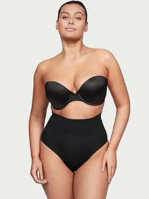 Victoria's Secret High-waist Seamless Brief Panty - Black