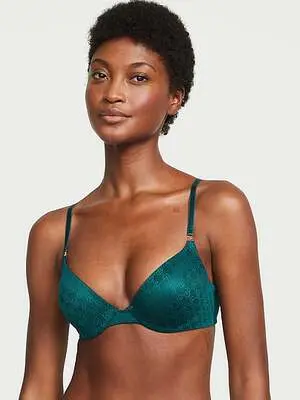 Victoria's Secret Very Sexy Icon By Push-up Demi Bra Green