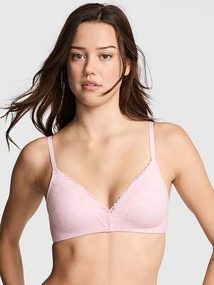 Pink Wear Everywhere™ Lightly Lined Wireless Bra - Pink