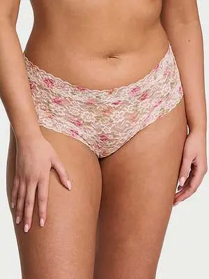 Victoria's Secret The Lacie Lace Strappy-back Cheeky Panty - Floral