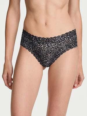 Victoria's Secret The Lacie Lace Cheeky Panty - Print
