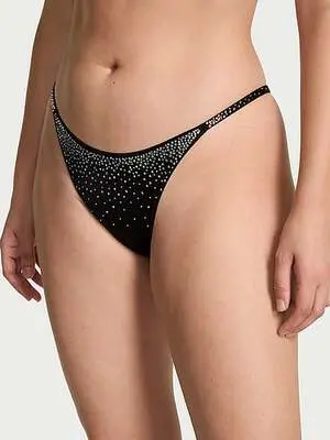 Victoria's Secret Very Sexy Shine Strap Brazilian Panty - Black