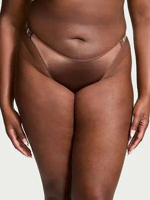 Victoria's Secret Very Sexy Shine Strap Brazilian Panty Brown