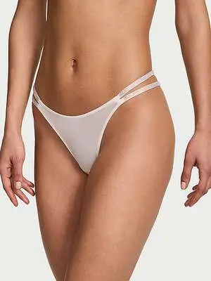 Victoria's Secret Very Sexy Shine Strap Brazilian Panty - White,ivory