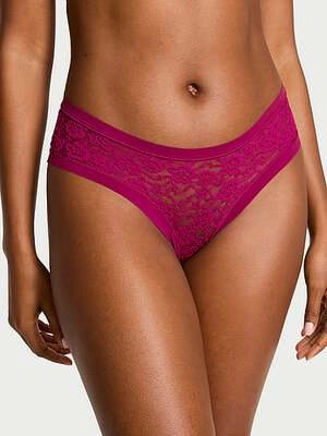 Victoria's Secret No-show Strappy Cheeky Panty - Pink