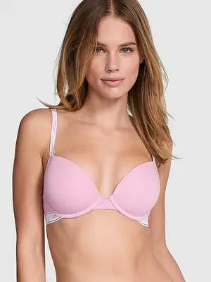 Pink Wear Everywhere Super Push-up Bra Gold