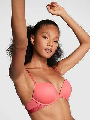 Pink Wear Everywhere Super Push-up Bra Orange
