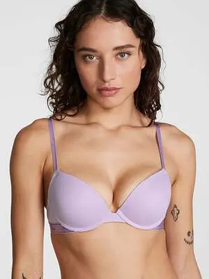 Pink Wear Everywhere Super Push-up Bra Purple