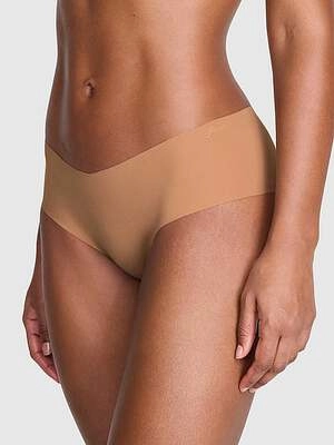 Pink No-show Cheeky Panty - Beige