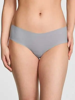 Pink No-show Cheeky Panty - Grey