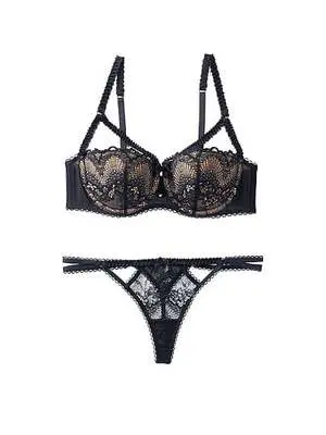 Victoria's Secret Adore Me Kimmy Thong Panty - Black