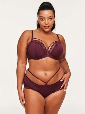 Victoria's Secret Adore Me Marca Plunge Bra Purple
