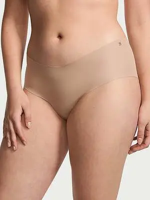 Victoria's Secret No-show Lace-back Hiphugger Panty Beige