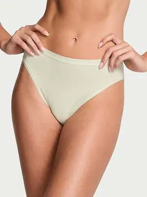 Victoria's Secret Stretch Cotton High-leg Brief Panty - Green