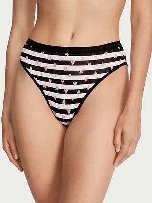 Victoria's Secret Stretch Cotton High-leg Brief Panty Multicolored