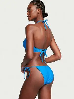 Victoria's Secret Victoria's Secret Sunset Ombré Side-Tie Bikini Bottom Blue