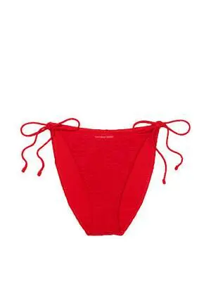 Victoria's Secret Victoria's Secret Sunset Ombré Side-Tie Bikini Bottom Red