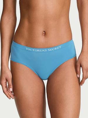Victoria's Secret Seamless Hiphugger Panty - Blue
