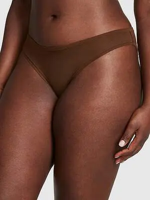 Pink Cotton Bikini Panty - Brown