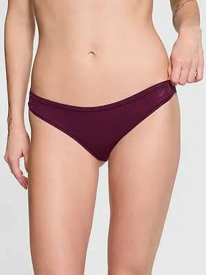 Pink Cotton Bikini Panty Purple