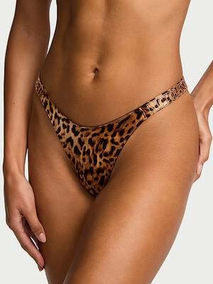 Victoria's Secret Very Sexy Shine Strap Thong Panty Print