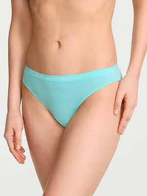 Victoria's Secret Seamless Bikini Panty Blue