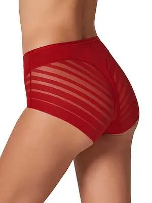 Victoria's Secret Leonisa Shapewear Moderate Compression Undetectable Contouring Panty Red