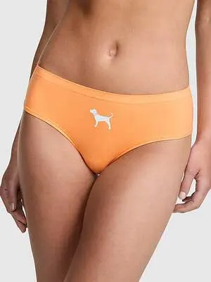 Pink Seamless Hiphugger Panty Multicolored
