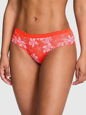 Pink Seamless Hiphugger Panty - Print