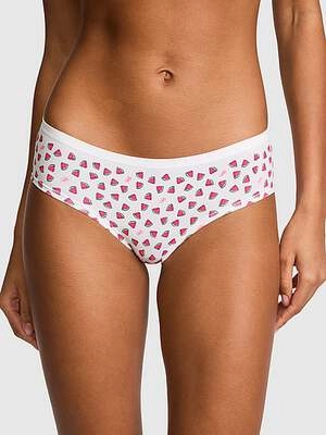 Pink Seamless Hiphugger Panty - Print