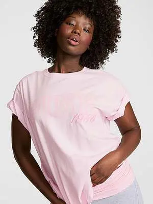 Pink Campus Cotton™ Tee - Pink