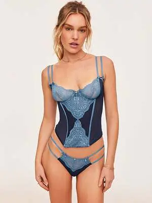 Victoria's Secret Adore Me Liv Bustier - Blue