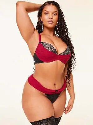 Victoria's Secret Adore Me Clairabelle Demi Bra - Red