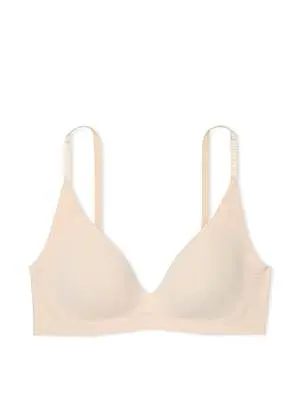 Victoria's Secret The T-shirt Push-up Wireless Comfort Bra - Beige