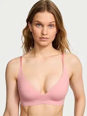 Victoria's Secret The T-shirt Push-up Wireless Comfort Bra Pink