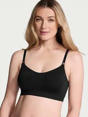 Victoria's Secret Bare Seamless Nursing Bra - Black