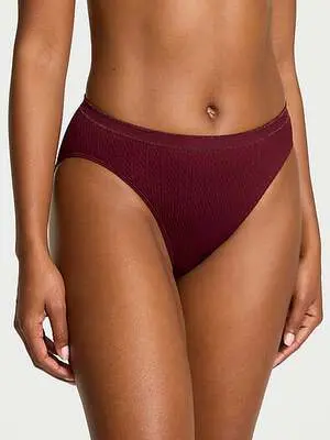 Victoria's Secret Seamless High-leg Brief Panty Gold