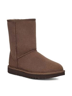 Pink Ugg® Classic Short Ii Boots - Brown