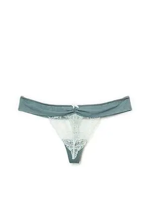 Victoria's Secret Adore Me Clairabelle Thong Panty Blue